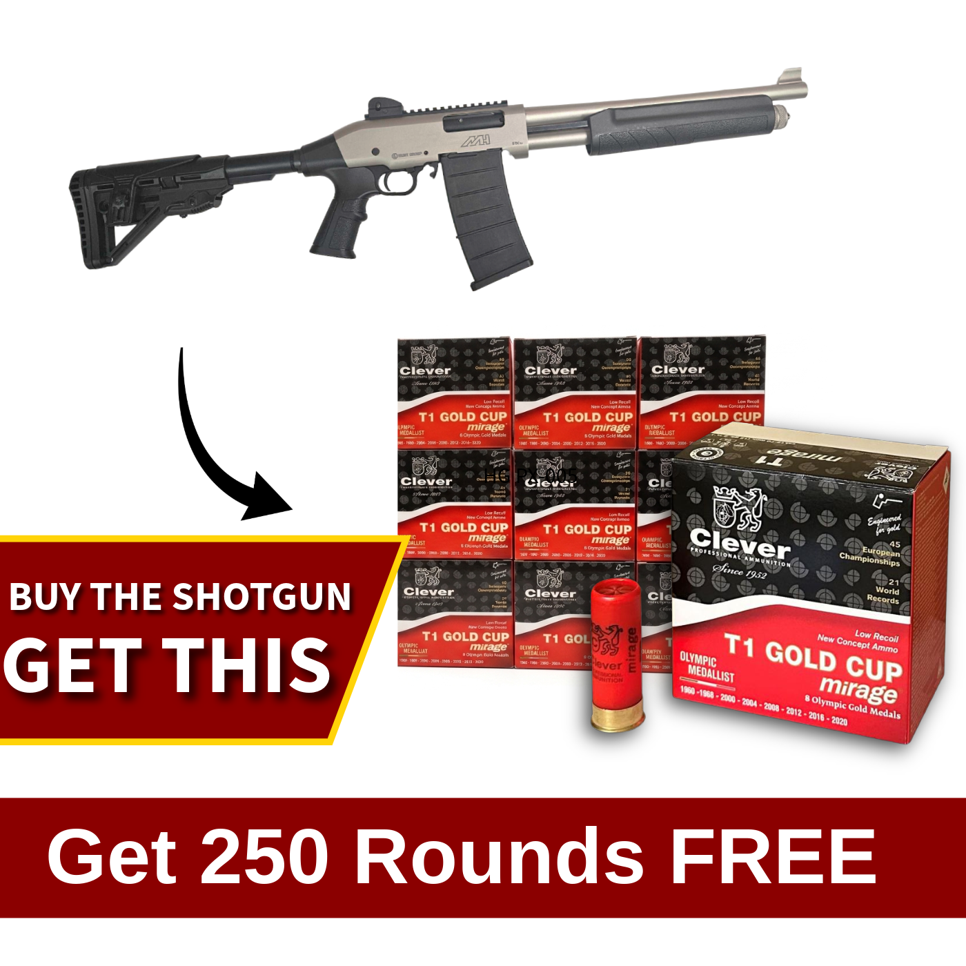 Hunt Group PX-12 Tactical Mag Fed 12 Ga 3" Cham 15" Pump Action Shotgun ...