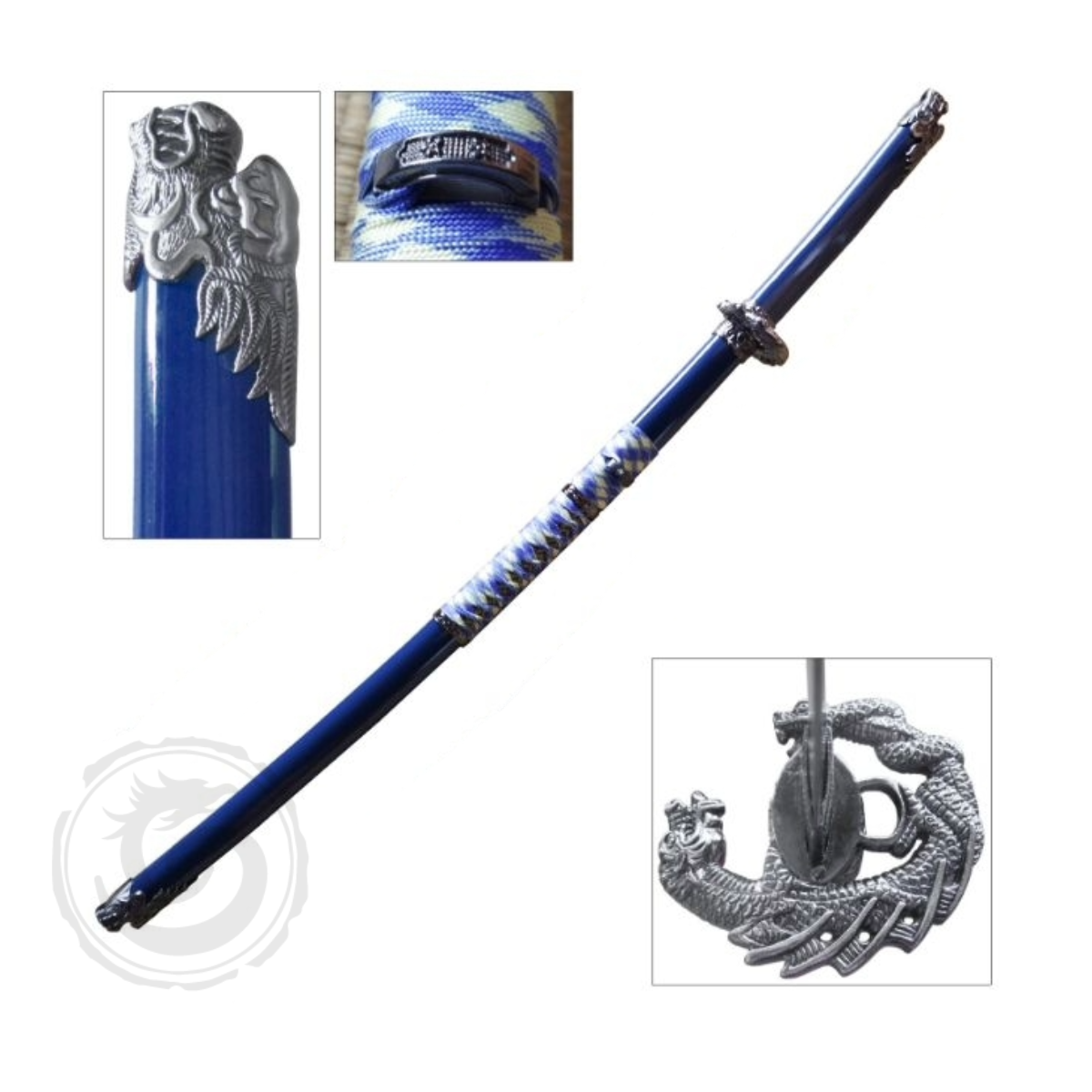 Snake Eye Samurai Sword Dragon Tsuba | Buy in Canada | Gotenda